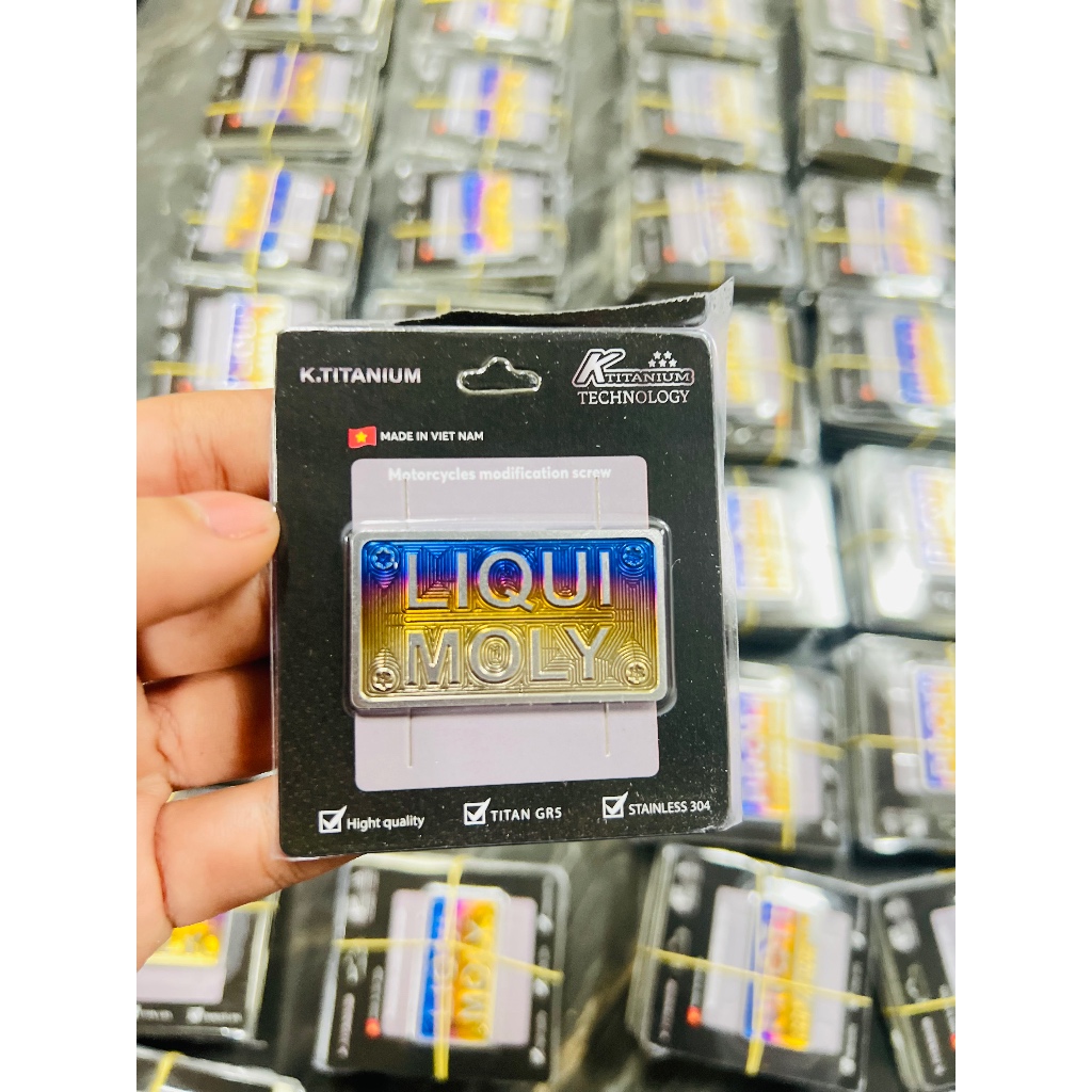 Titanium EMBLEM COVER SENSOR LIQUIMOLY HONDA VARIO PCX BEAT Vantel ...