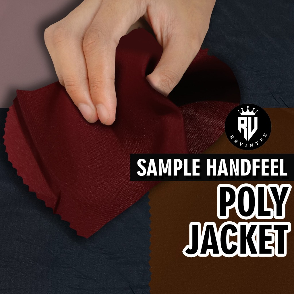 Poly Jacket Fabric Handfeel Sample - Revintex Bandung | Shopee Philippines
