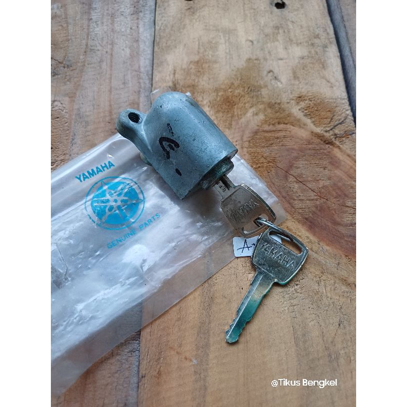 Handlebar Lock Steering Lock Yamaha V75 L2 L2G L2S YB100 Last Rs100 ...