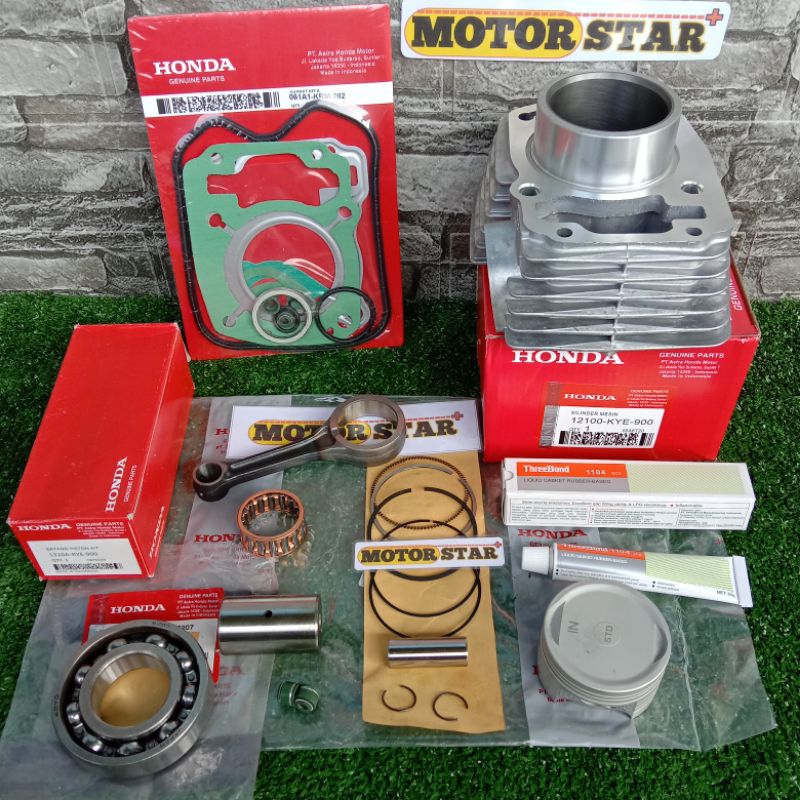 Package Block Piston+Handlebar Piston MEGA PRO MONO SHOCK NEW VERZA ...