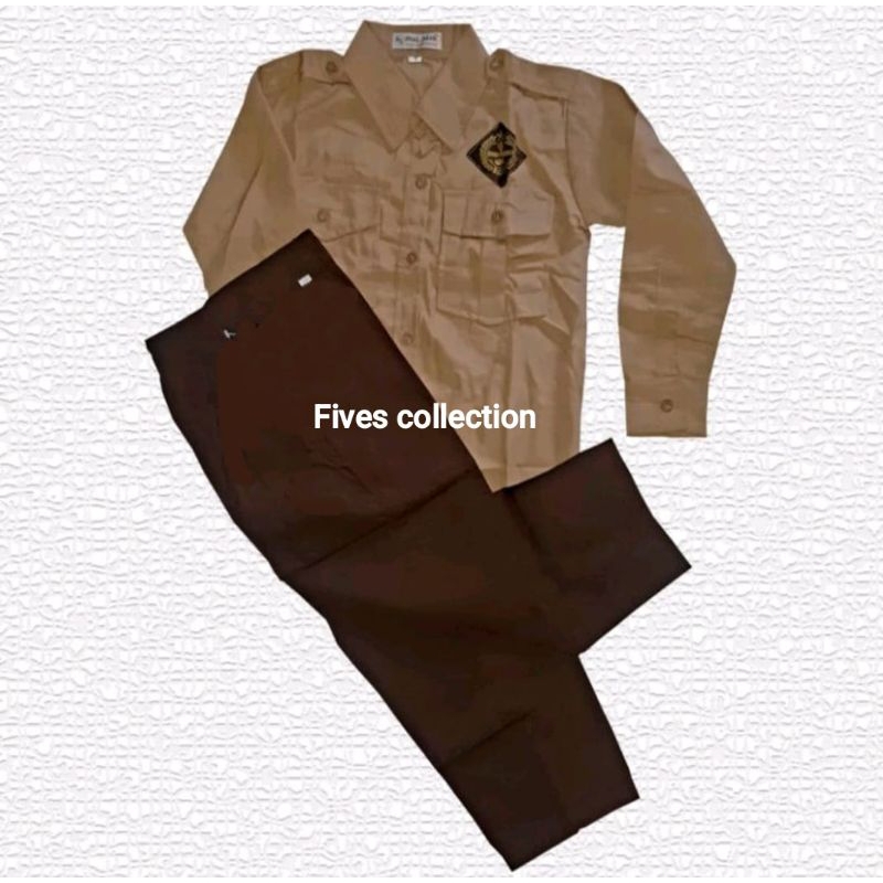 Complete long elementary school boy scout uniform for grades 1-6 ...