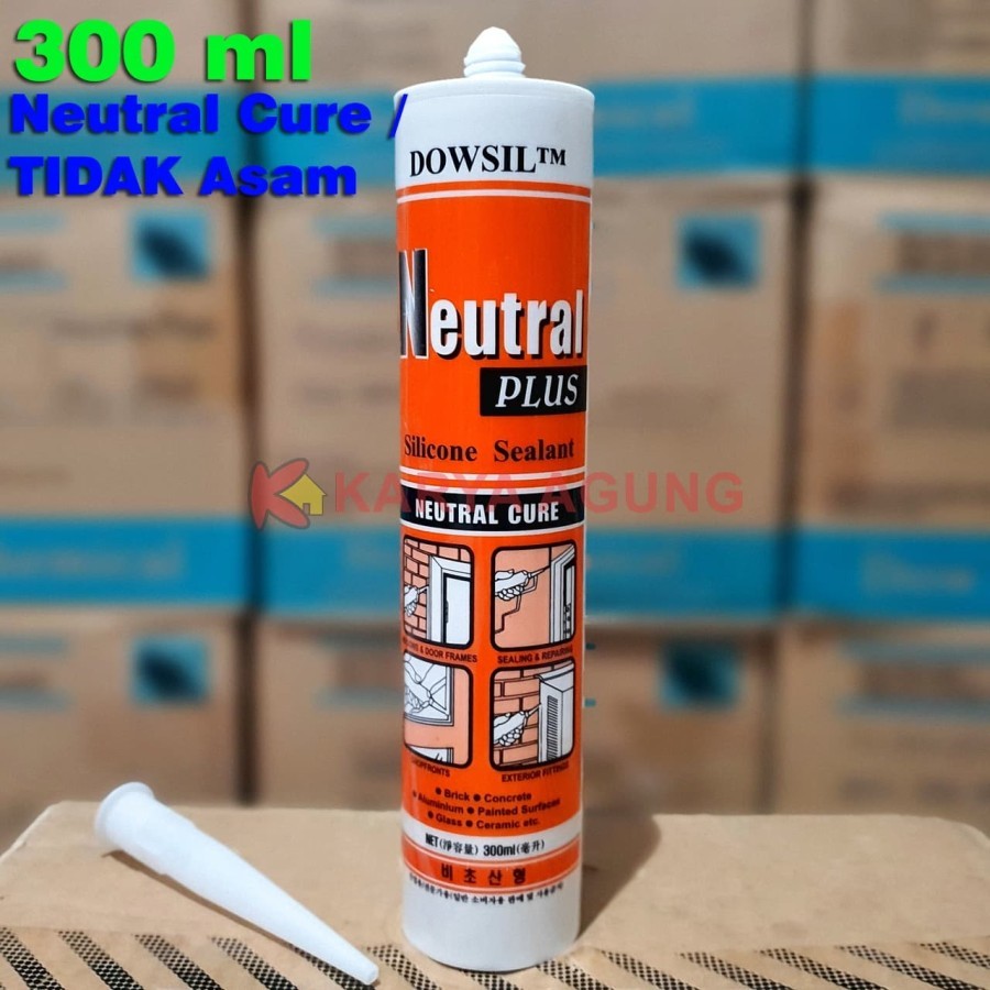 Dowsil Silicone Sealant Neutral Cure / Neutral Silicone Silen Glue DOW CORNING Aluminum Window ...