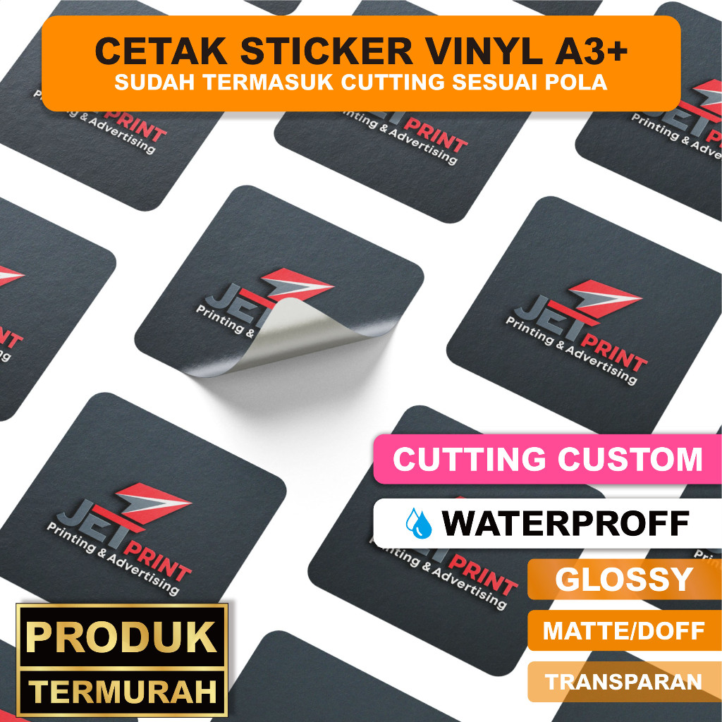 Print Vinyl Stickers / Food Labels / Packaging Labels + Cutting / Print ...