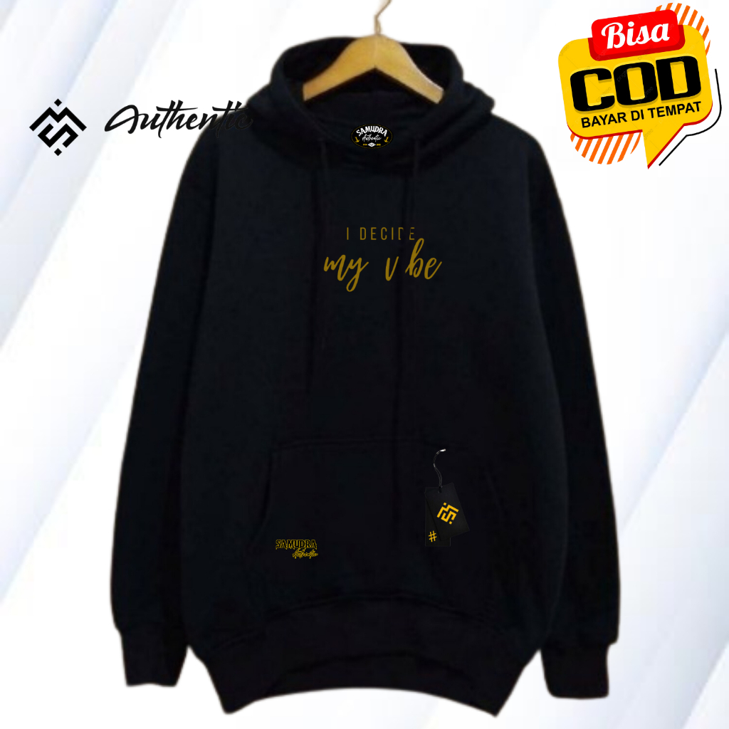 Adult Distro Men's Jacket Black Screen Printed Hoodie Men's Distro ...