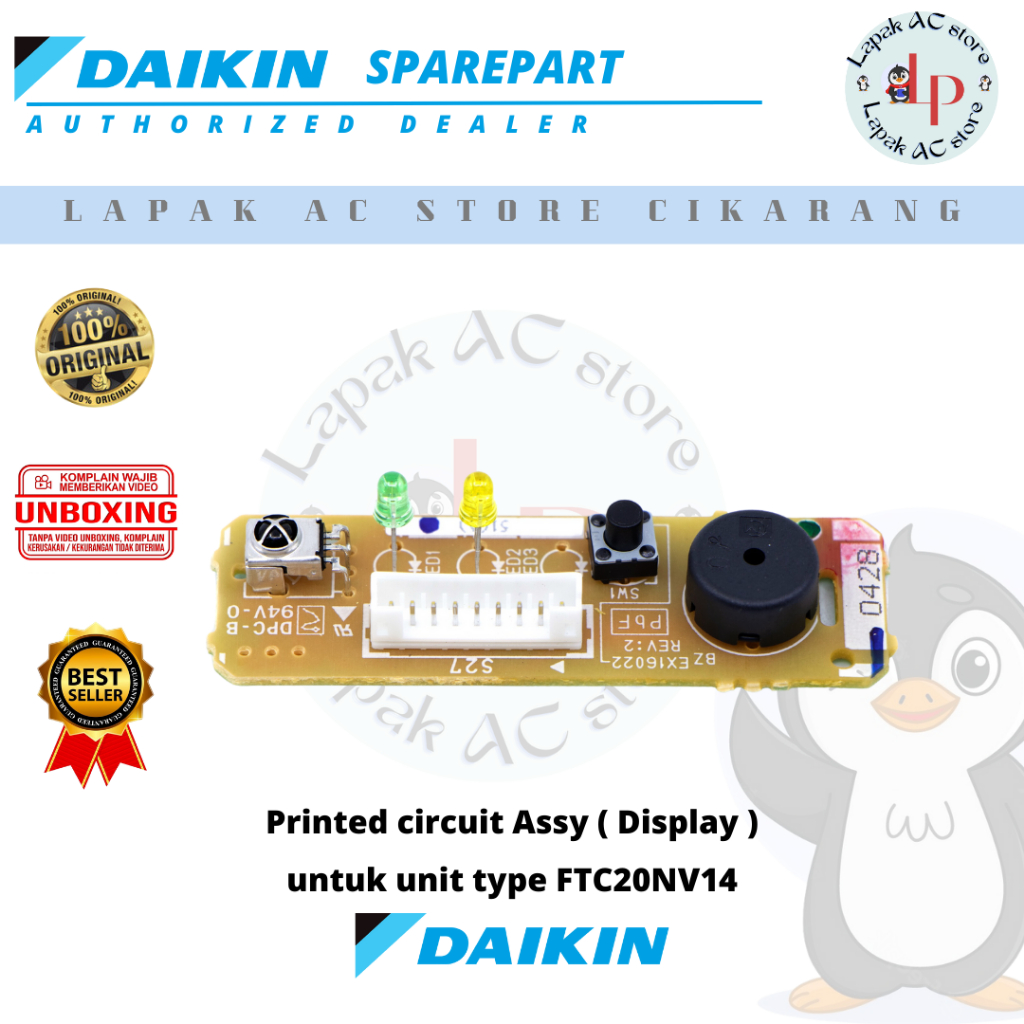Signal Receiver AC DAIKIN Thailand 3/4 PK FTC20NV14 | Shopee Philippines