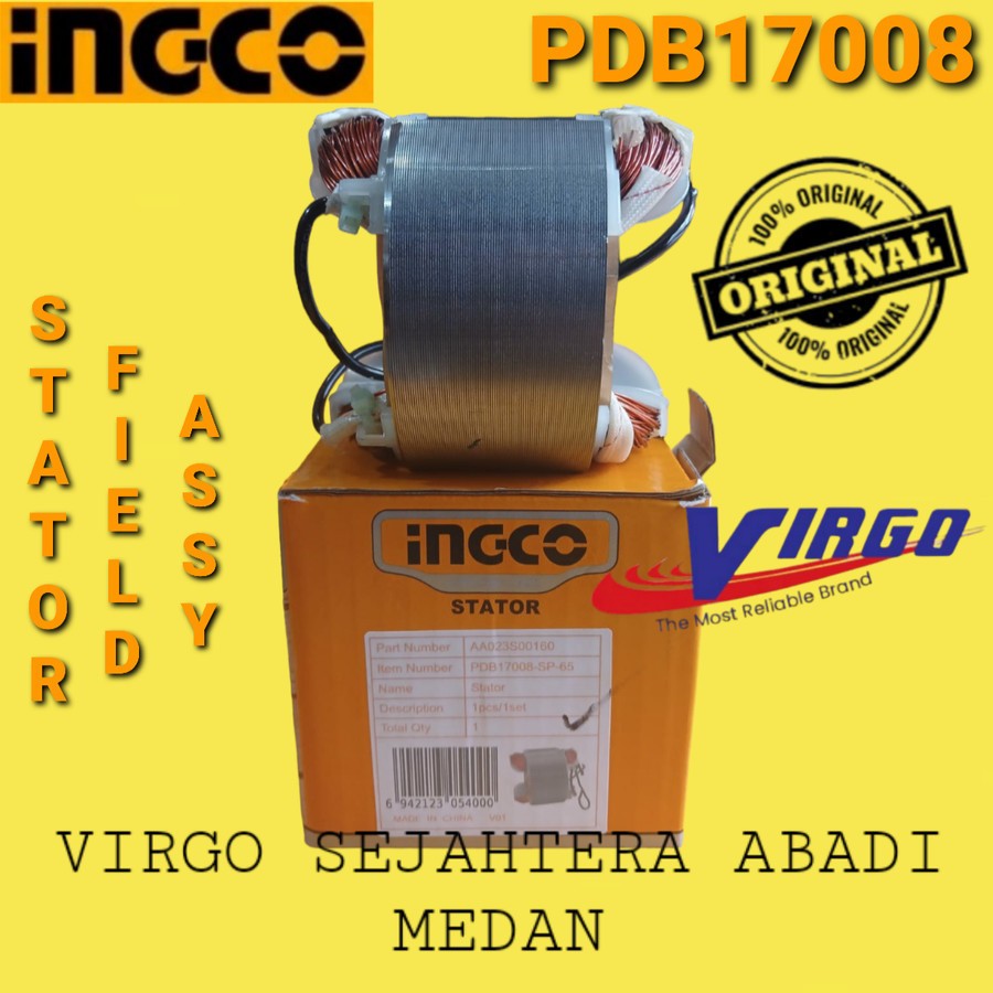 MESIN Pdb17008 INGCO STATOR FIELD ASSY JACK HAMMER Machine INGCO 16KG ...