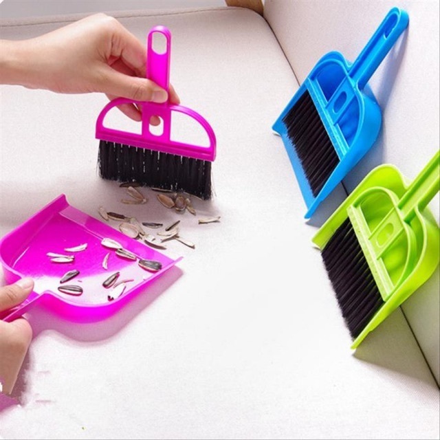 Broom Dustpan SET MINI Broom SET Dustpan Car DASHBOARD Table Broom SET ...