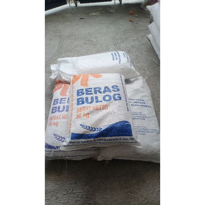 Thick 50KG bulog rice sack | Shopee Philippines