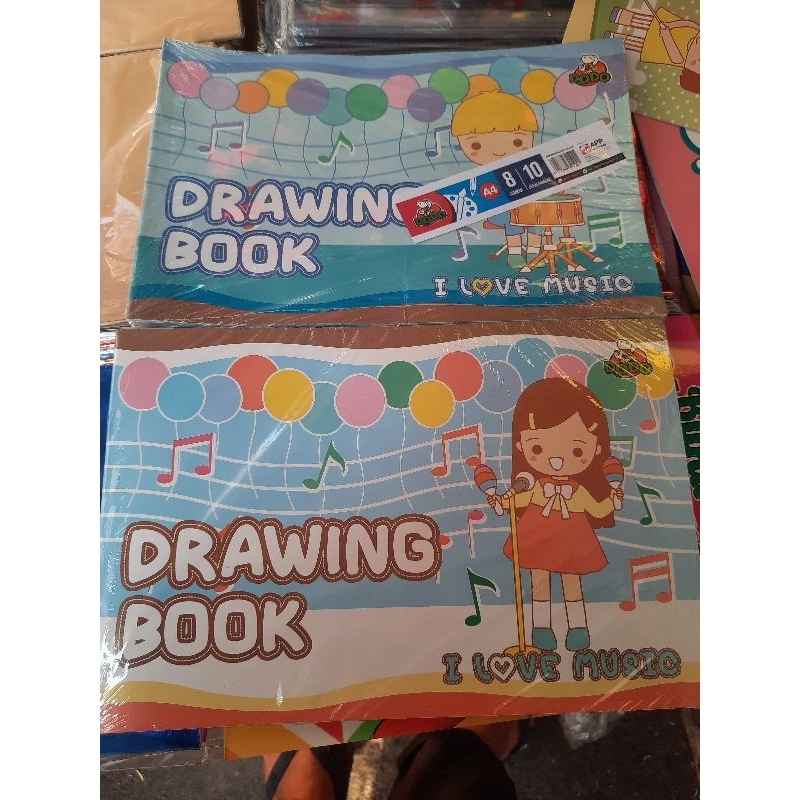 Dodo brand A4 DRAWING BOOK 1 pack CONTAINS 10 books (drawingbook ...