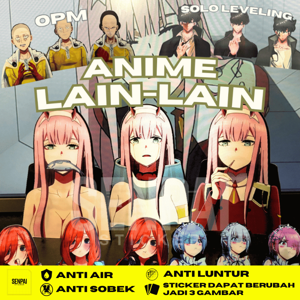 Squirrel STICKER 3D Anime Stickers OTHERS TER | Saitama Rick Morty ...