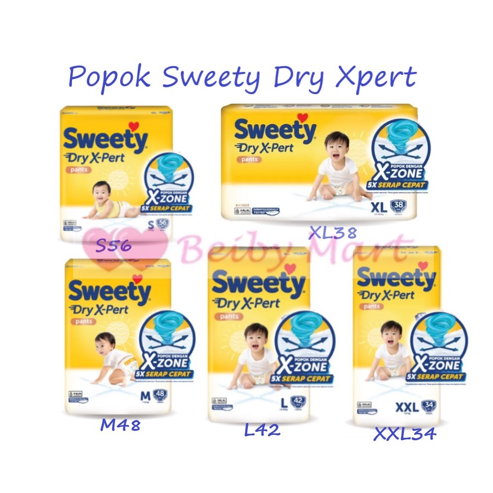 Sweety Bronze Dry Xpert Pants Children's Pants Diapers S56 /M48 / L42 ...