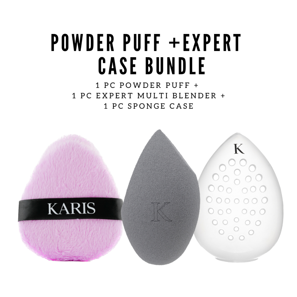 Karis Powder Puff, Expert Multi Blender & Case Bundle | Shopee Philippines