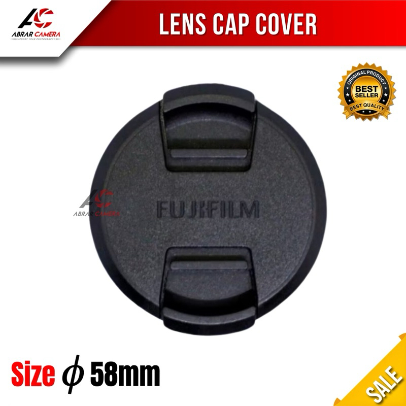 Lens Cap 58mm Fujifilm 16-50mm Lenscap | Shopee Philippines
