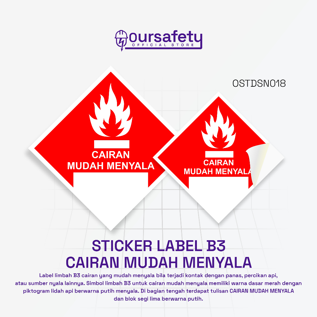 B3 Stickers - Easy to Light Up Liquids - Harmful Material Safety Labels ...