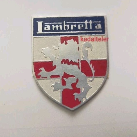 Lambretta Embossed emblem badge | Shopee Philippines