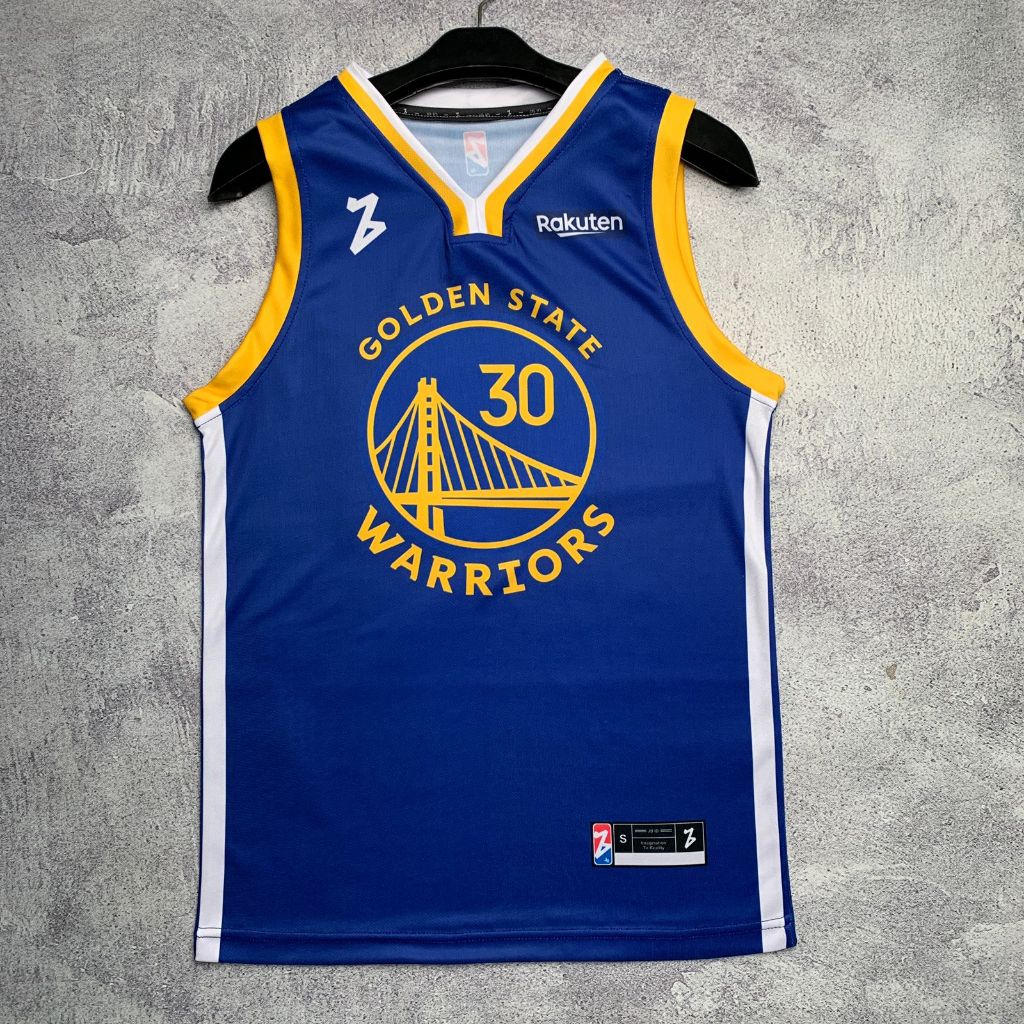 Stephen Curry GSW Warriors 30 Blue Blue Home Jersey Basketball NBA ...