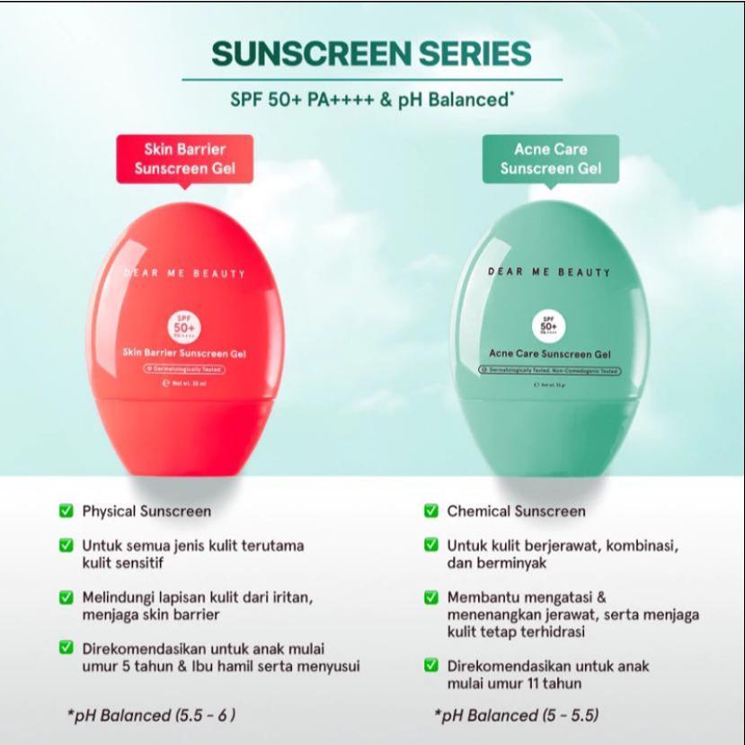 Dear Me Beauty Skin Barrier Sunscreen SPF 50 PA++++ | Shopee Philippines
