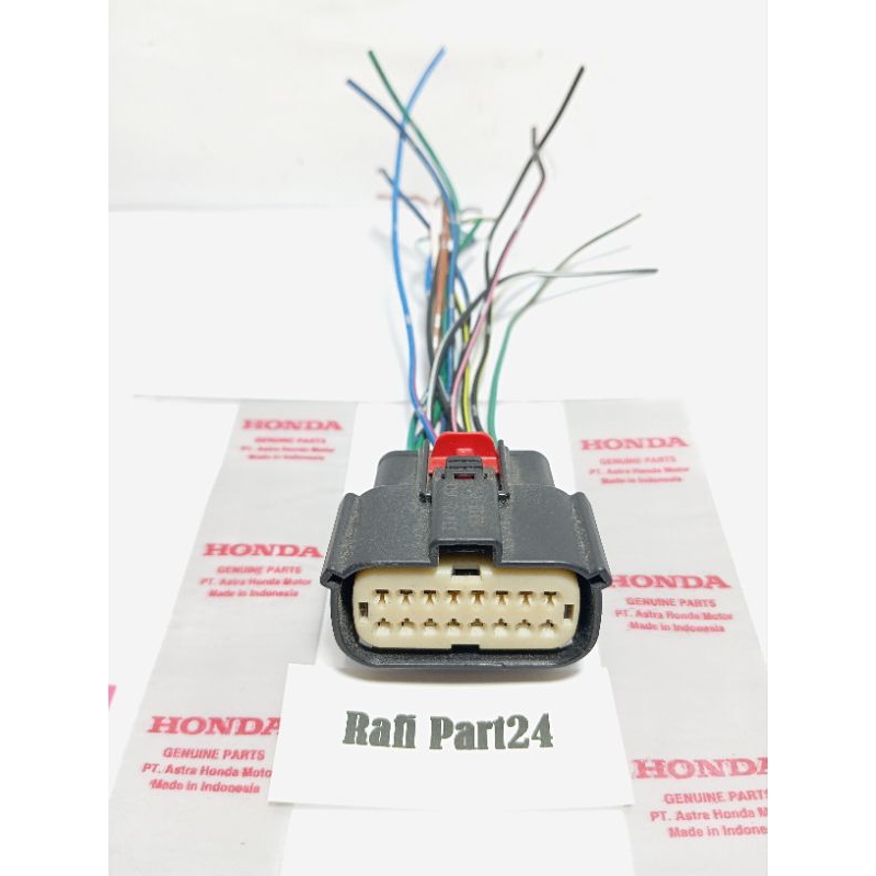 Cable Socket wire wiring Brake Module ABS pin 16 original honda fi new ...