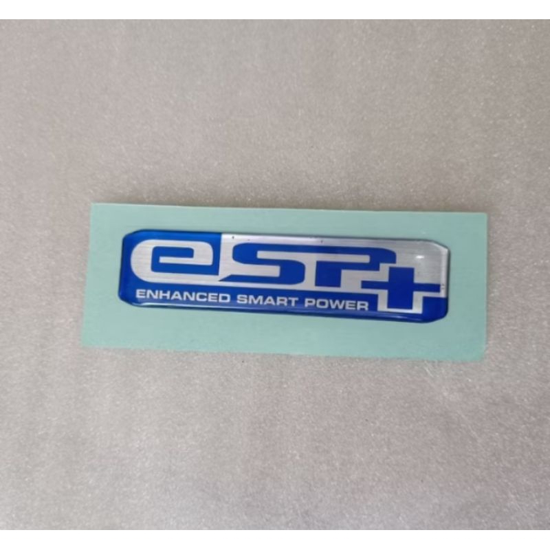 Esp+ plus Blue emblem Sticker honda beat vario pcx Embossed vario beat ...