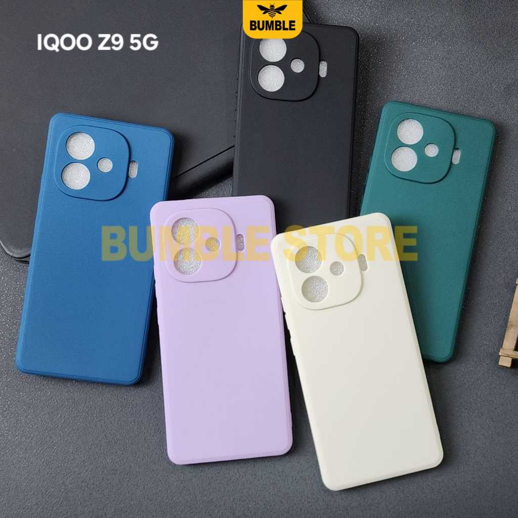 Bumble - Softcase Macaron Square Color Case Iqoo Z9 | Shopee Philippines