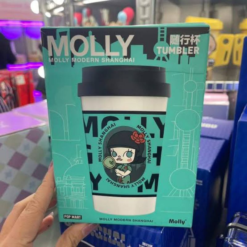 Molly SHANGHAI EXCLUSIVE LIMITED EDITION TUMBLER ORIGINAL POP MART ...