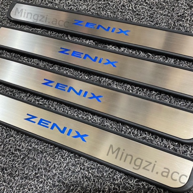 ZENIX TOYOTA SIDE SCUFF SILLPLATE CAR DOOR STEP SIDE ACTIVO ISOKA ...