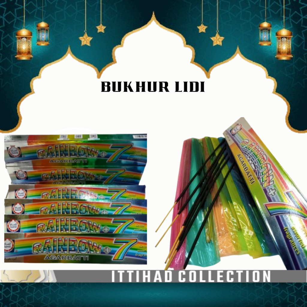 Bukhur stick / rainbow hajj incense | Shopee Philippines