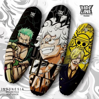 RIDELINE - FULL PRINT WATERPROOF LUFFY ONE PIECE SERIES MOTORCYCLE SEAT ...