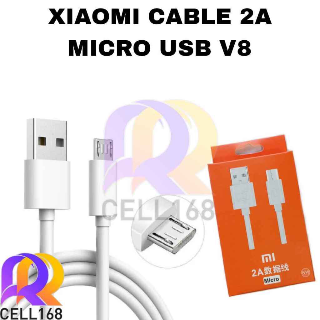 Charger CASAN HP XIAOMI 2A Cable MICRO V8 USB FAST CHARGING | Shopee ...