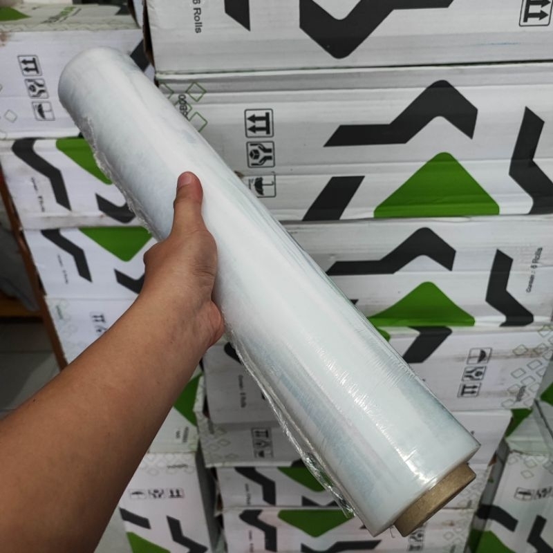 Plastic wrapping 50cm x 200 meters stretch film | Shopee Philippines