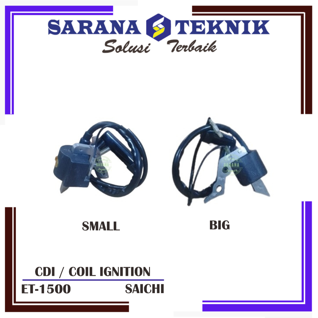CDI COIL / COIL DIESEL BIG SMALL ET1500 SAICHI | Shopee Philippines