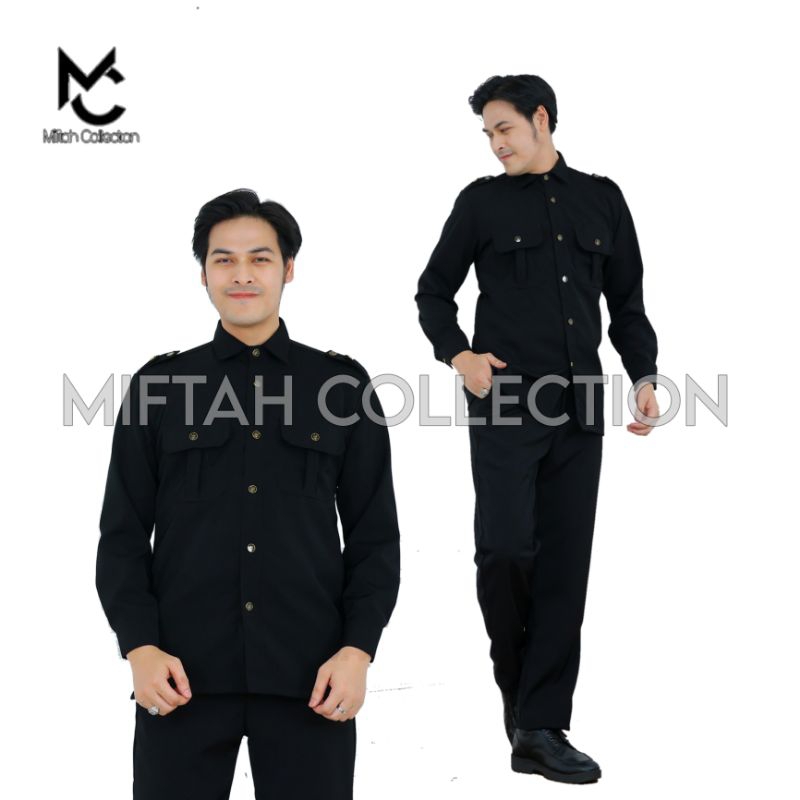 Security Guard Safari Uniform Security Safari Suit Multifunctional Work ...
