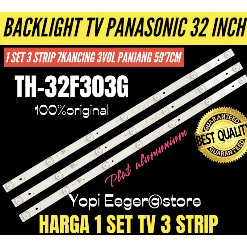 Panasonic LED LCD TV BACKLIGHT 32 INCH TH-32F303G PANASONIC TV ...