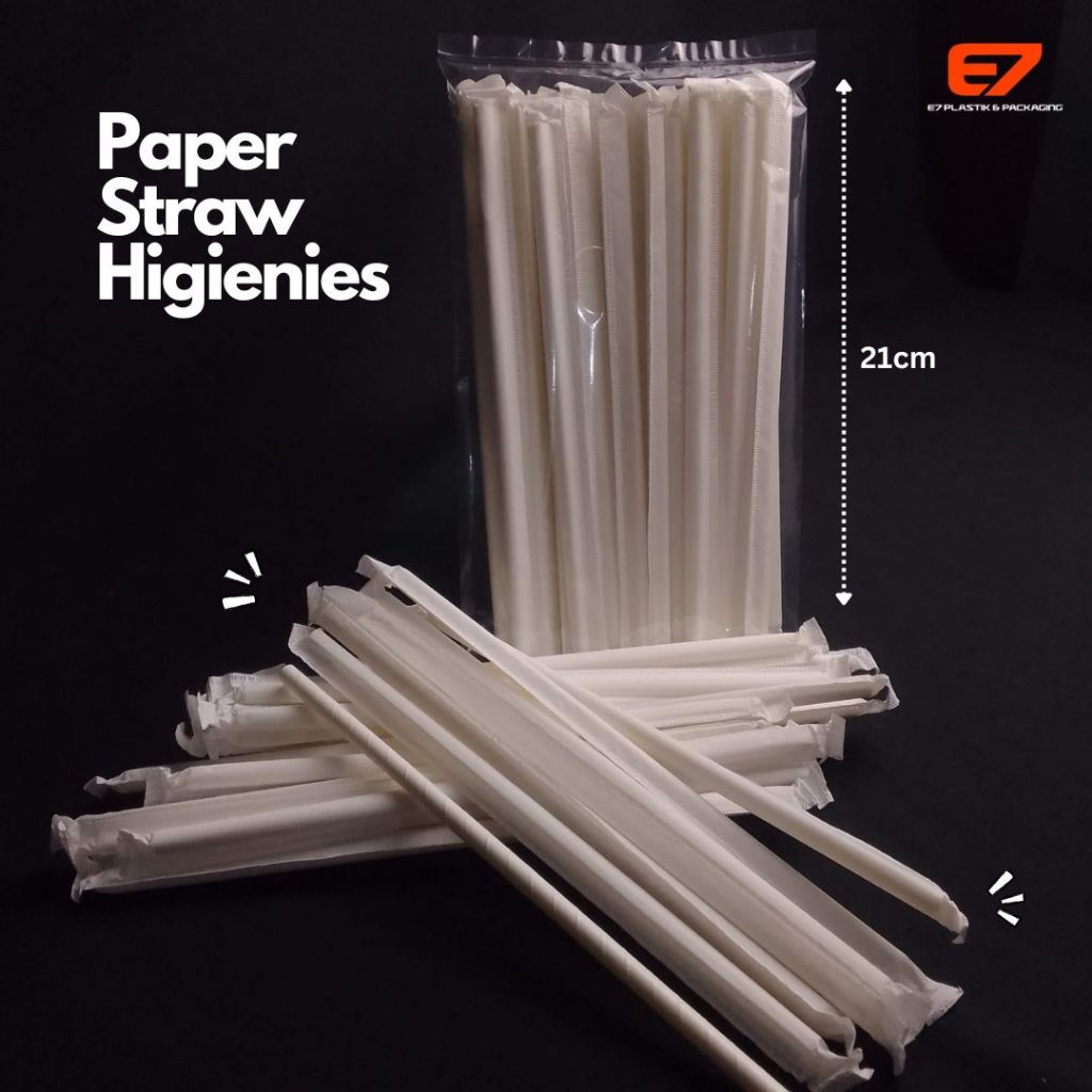 Hygienic PAPER STRAW (Contents 25 PCS) | Shopee Philippines