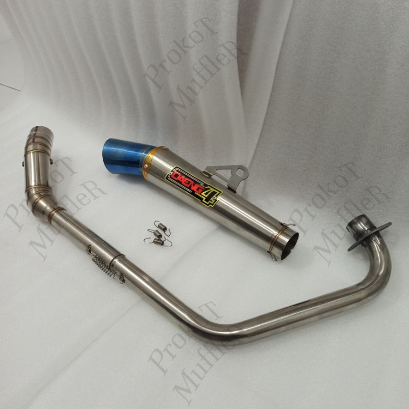 Daeng sai4 open specs exhaust pipe for tmx 125 150 155 rusi tc 125 150 ...