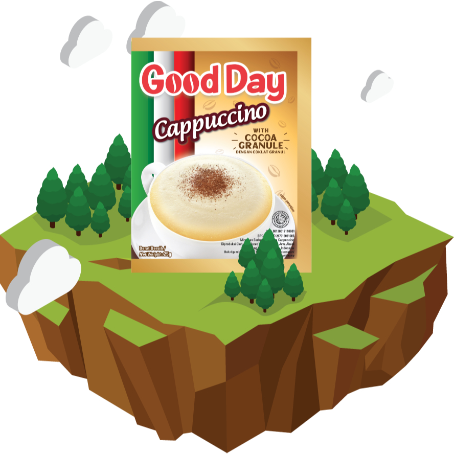 Good Day Coffee Cappuccino (10s) | Shopee Philippines