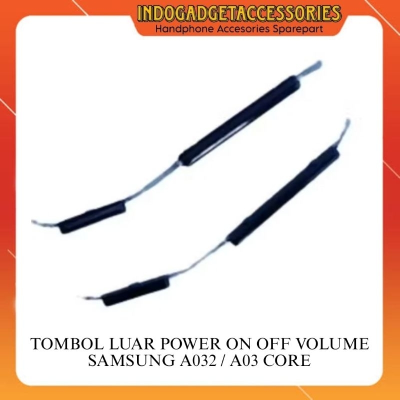 TOMBOL Samsung A032/A03 CORE POWER ON OFF VOLUME Outer Button Knick ...