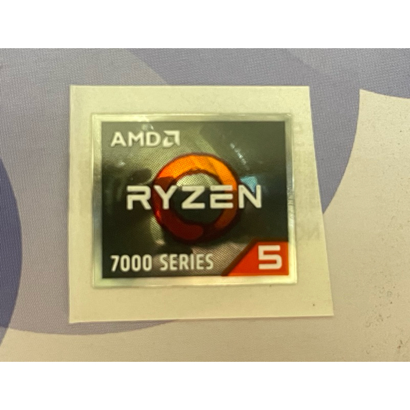 Original AMD Ryzen 5 7000 Series gen7 logo Sticker | Shopee Philippines