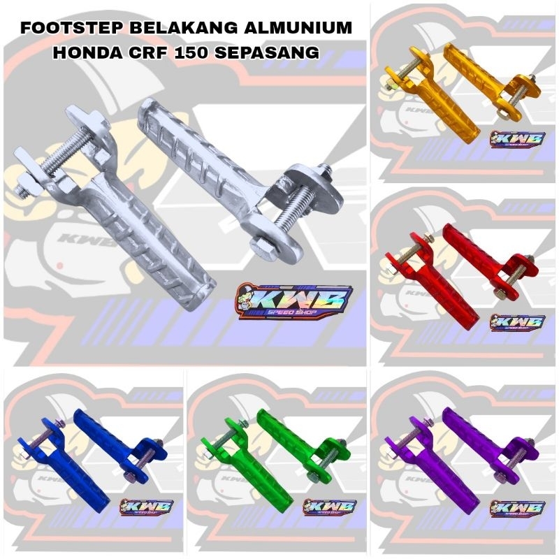 Footstep postep rear CRF 150 Foot step bastep rear footrest honda crf ...