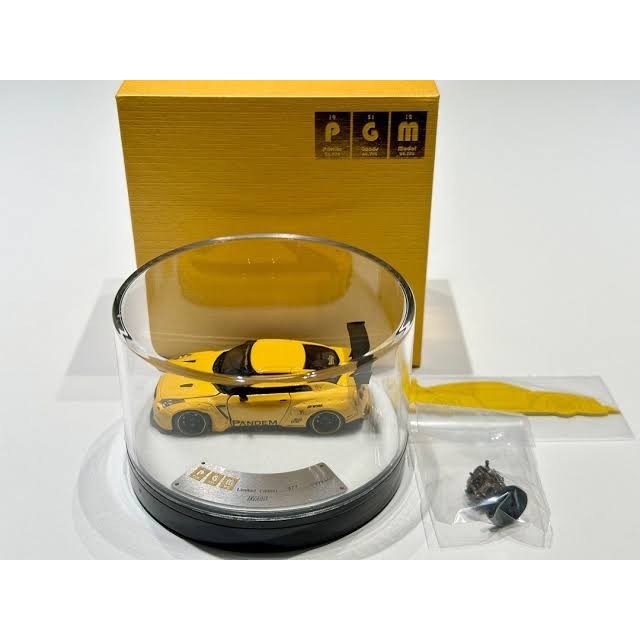 1/64 PGM NISSAN GT-R R35 ROCKET BUNNY R35 PANDEM YELLOW | Shopee ...