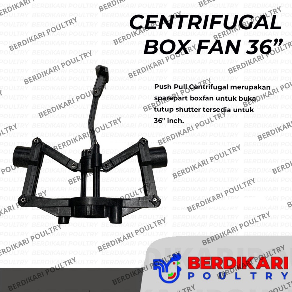 Push Pull/Centrifugal Box Fan 36 Inch - Chicken Coop Farming Equipment ...