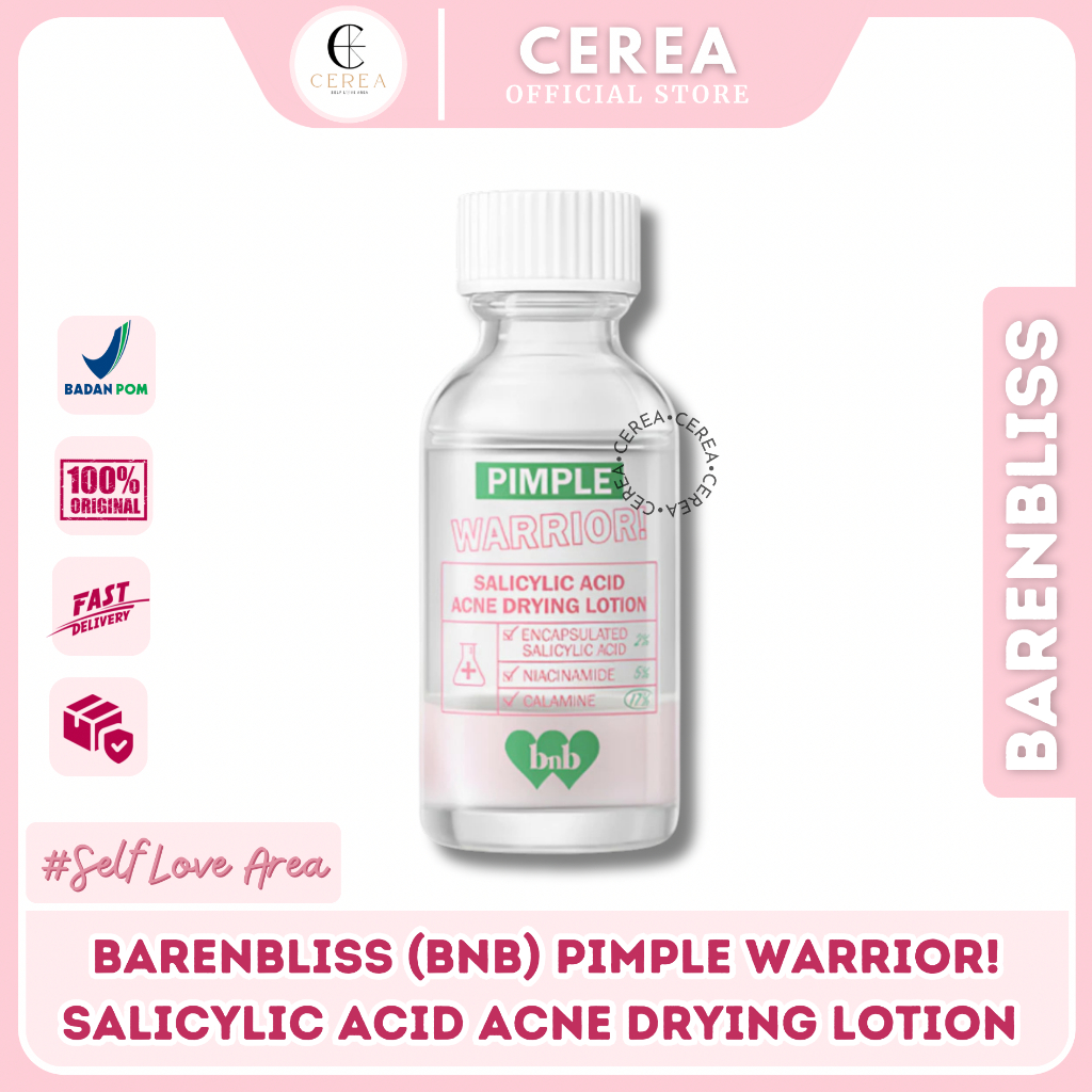 Bnb Barenbliss Pimple Warrior Salicylic Acid Acne Drying Lotion Spot ...