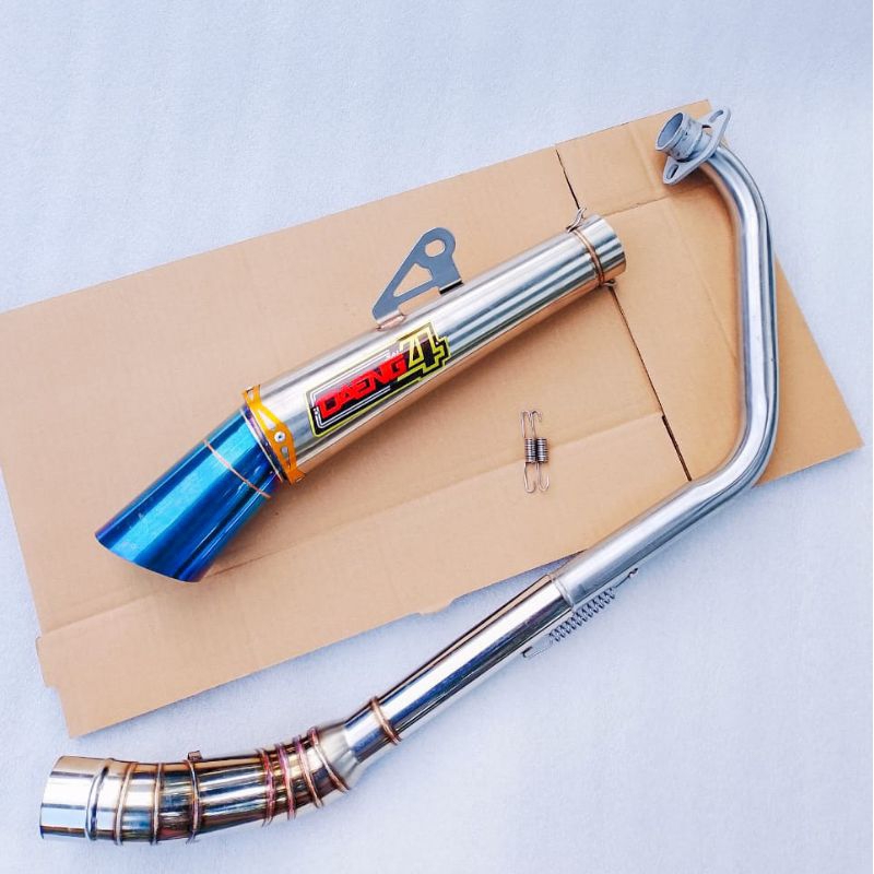 Conical open exhaust pipe Daeng sai4 For Tmx Rusi tc Raider 150 Y15zr ...
