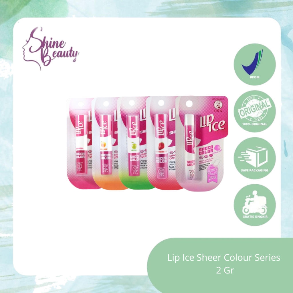 Lip Ice Sheer Color Series 2gr/Lip Moisturizer | Shopee Philippines