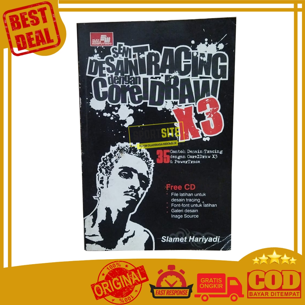 Tracing Design Art Book with CorelDraw X3 Reference Book Tutorial ...
