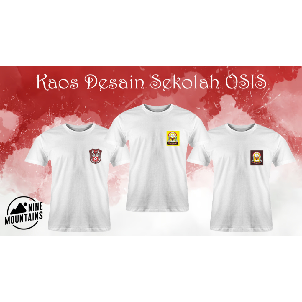Indonesian School OSIS T-Shirt Symbol Of OSIS SD SMP SMA SMA MERDEKA ...