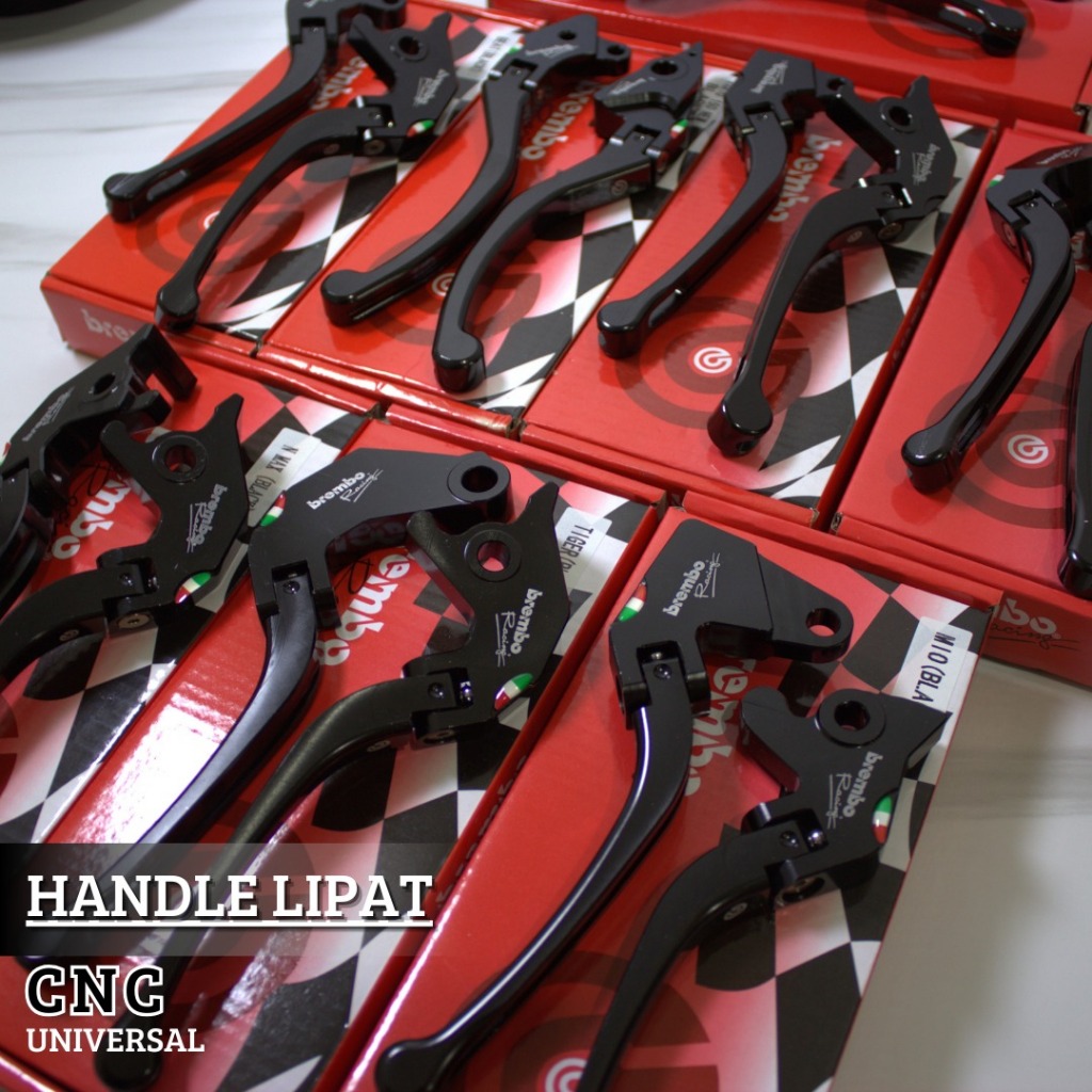 Brake Handle Universal Folding Clutch Handle Set Motorcycle Vixion ...