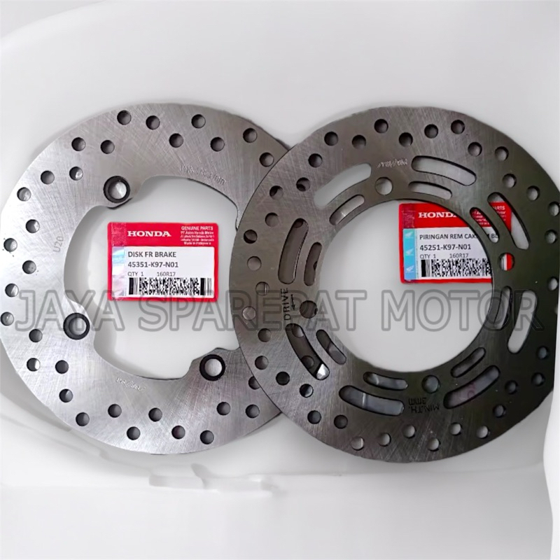 Honda PCX 150 155 FRONT REAR DISC PLATE CODE K97 | Shopee Philippines