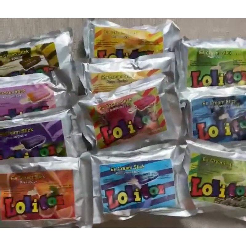 10 @ 250gr Lolitoz/Popsicle premix | Shopee Philippines
