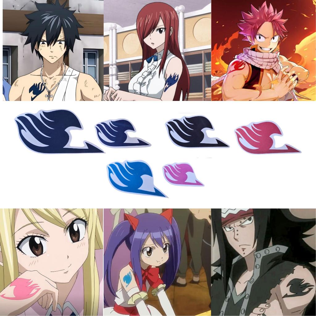 LOKAL [LOCAL PRODUCT] GAJEEL FAIRY TAIL TEMPORARY TATTOO | ERZA FAIRY ...